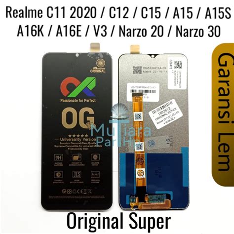Jual ORIGINAL SUPER OG LCD Touchscreen Realme C11 2020 Universal A15 A15s A16E A16K