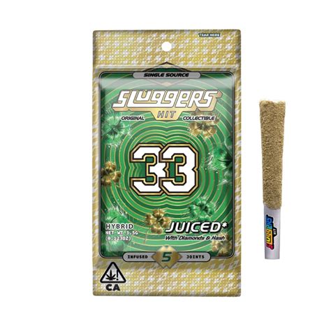 33 5pk Infused Pre Rolls Sluggers Hit Empire Cannabis Clubs Dispensary