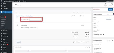 Customize Admin Orders List Columns Wpfactory