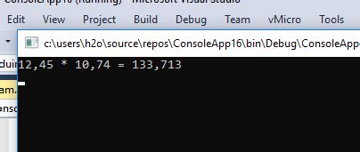 Multiply Two Floating Point Numbers In C Console Programming Pseudocode Example C