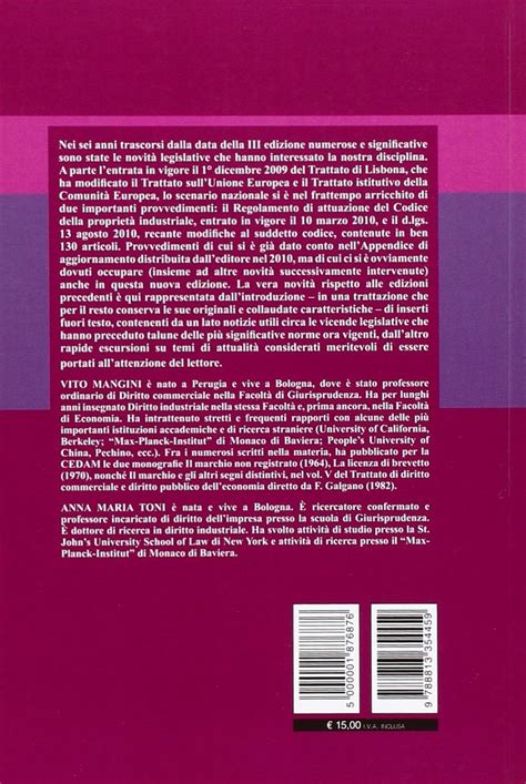 Manuale breve di diritto industriale Concorrenza e proprietÃ