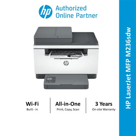 Hp Laserjet Mfp M Sdw Wireless Printer Double Sided Printer Adf Wifi Print Copy Scan
