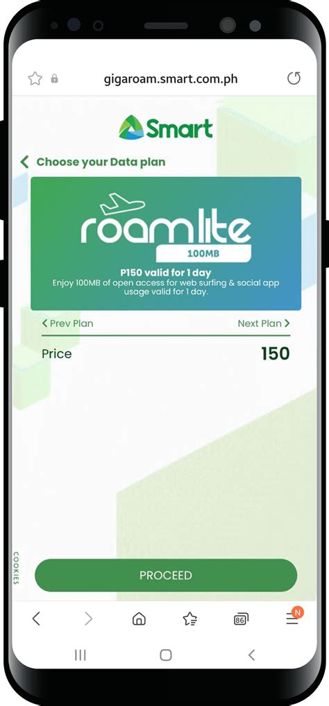 Roaming Activate