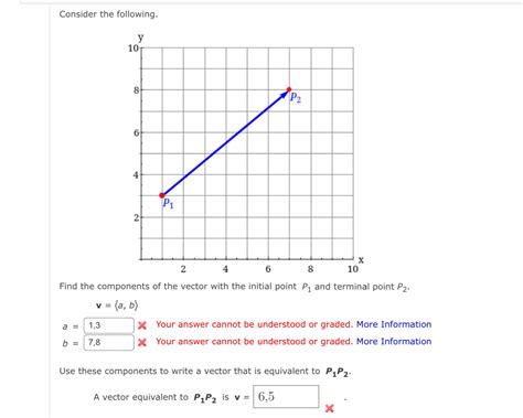 solved consider the following find the components of the