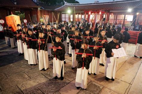 南市112年秋季孔子釋奠大典 恢復拔智慧毛活動 寶島日報