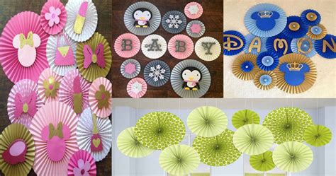Rosetones De Papel Para Decorar Tu Fiesta Dale Detalles