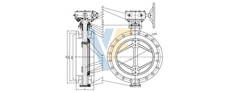 Triple Offset Flanged Butterfly Valve Luoyang Yifa Machinery Technology