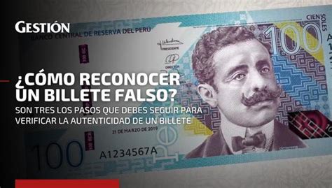 Billetes Falsos Sigue Estos Pasos Para Reconocerlos Falsificación
