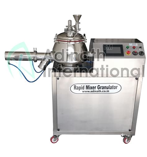 Design And Features Of Rapid Mixer Granulator Rmg