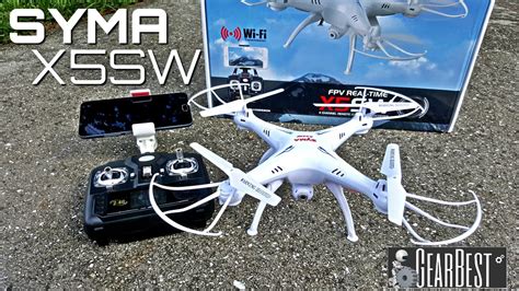 Syma X5SW Quadcopter - [Unboxing & Review] - 6 Axis - 2.4GHz - WIFI ...
