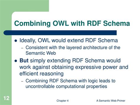 PPT Chapter Web Ontology Language OWL PowerPoint Presentation Free Download ID
