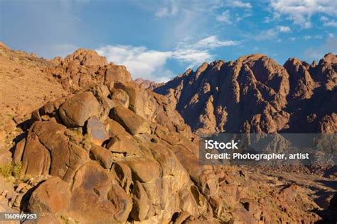 산에서 아름다운 전망 파노라마 아침 푸른 안개를 통해 눈에 보이는 실루엣과 산맥 0명에 대한 스톡 사진 및 기타 이미지 0명 경관 경외감 Istock