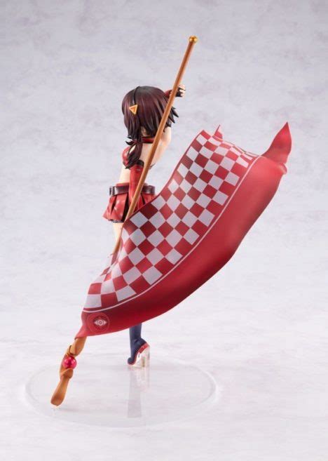 KonoSuba Megumin Grid Girl Figure Exposing Her Marvelous Midriff Sankaku Complex