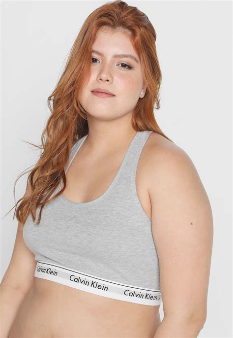 Top Calvin Klein Underwear Modern Cinza Compre Agora Dafiti Brasil
