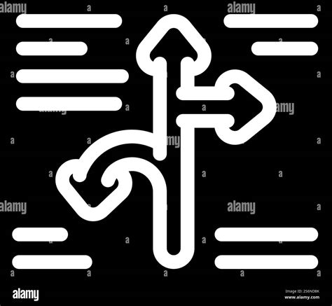 Direction Globalization Glyph Icon Vector Direction Globalization Sign