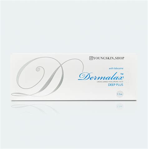 Dermalax Deep Plus With Lidocaine Young Skin