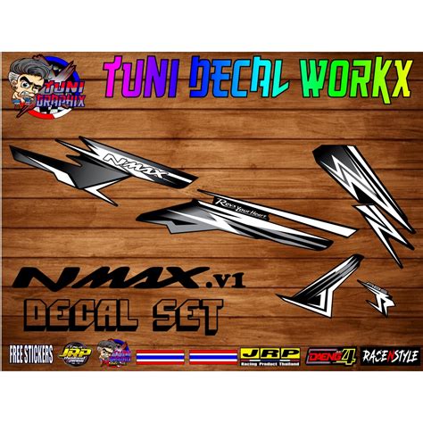 Yamaha Nmax Decals Set Waterproof Sticker For V1 Shopee Philippines