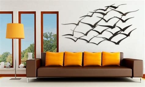 Top 20 Of Flock Of Birds Metal Wall Art