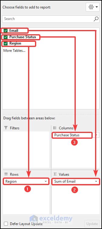 How To Make A Contingency Table In Excel Easy Ways