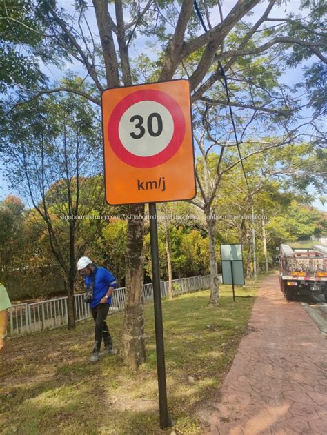 Speed Limit Signage Maker At Penang Perak Perlis Kedah Penang