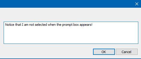 Notepad Prompt Window And Multiline Input Issue Bruderstein PythonScript GitHub