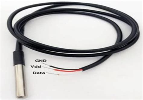 Ds18b20 Digital Temperature Sensor Download Scientific Diagram