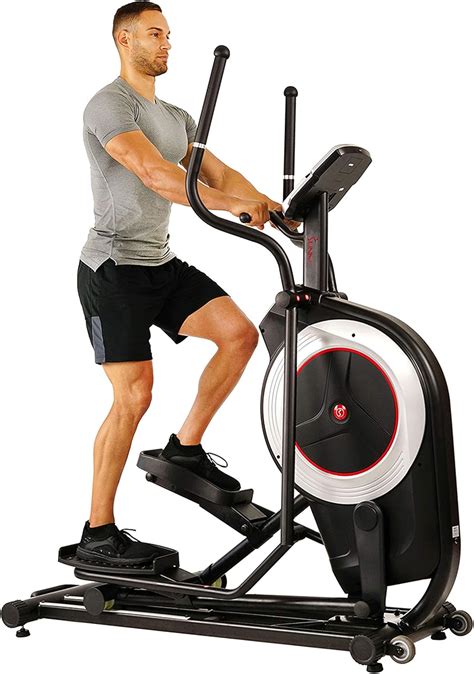 Sunny Health Fitness Electric Eliptical Trainer Elliptical Machine W