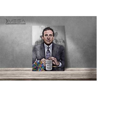 Michael Scott Posters Office Comedy And Boss Art Inspire Uplift