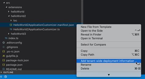 Easily Deploy Sharepoint Framework Extensions Across Your Whole Tenant