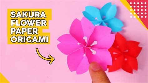 Cara Bikin Origami Bunga Sakura 56 Koleksi Gambar