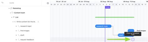 gantt view clickup help