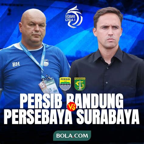 Duel Pelatih Persib Vs Persebaya Di BRI Liga 1 Sama Sama Punya Rekam