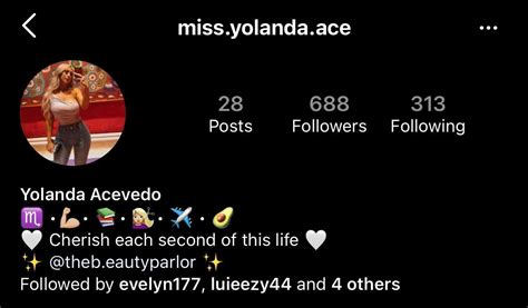 Anything On Yolanda Acevedo Dm Scrolller