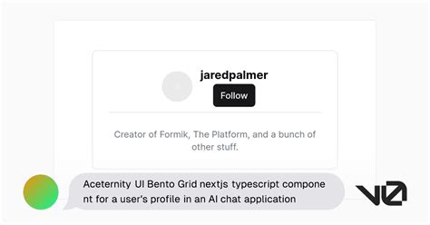Aceternity Ui Bento Grid Nextjs Typescript Component For A Users