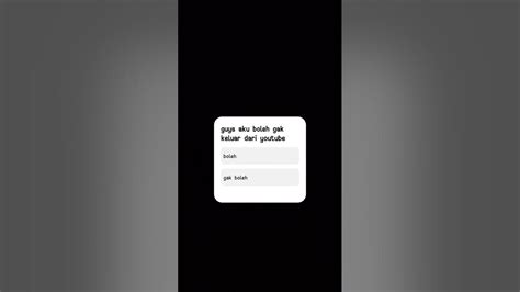 Guys Aku Boleh Gak Keluar Dari Youtube Youtube