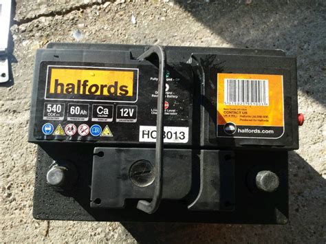 Halfords Car Battery Is Only Months Old In High Wycombe