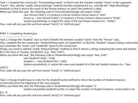 Solved In Java This Is The Code That Must Be Used Public Chegg