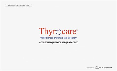 Thyrocare Vector Logo Ads Of Bangladesh