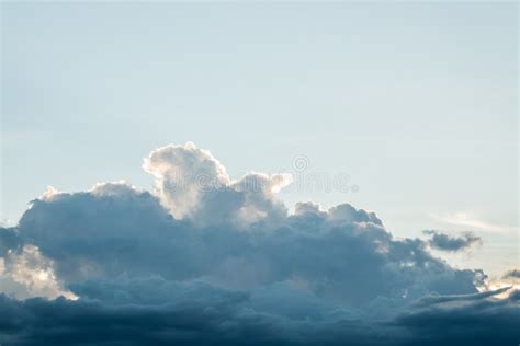 Nimbus Or Rain Clouds Forming In The Sky Stock Photo Image Of Clouds