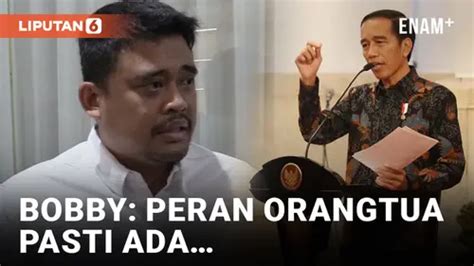 VIDEO Isu Cawe Cawe Bobby Sebut Jokowi Hanya Bantu Doa Di Pilgub