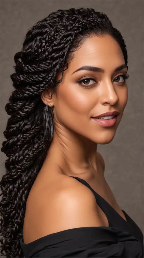 23 Stunning Twisted Hairstyles With Weave Explore Trendy Protective