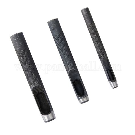 Wholesale Dicosmetic 3pcs 3 Styles Leather Hollow Punch Set