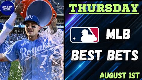 11 3 Run I Mlb Best Bets Picks And Predictions For Today August 1st