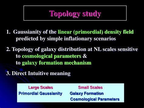 Ppt Cosmological N Body Simulation Topology Of Large Scale