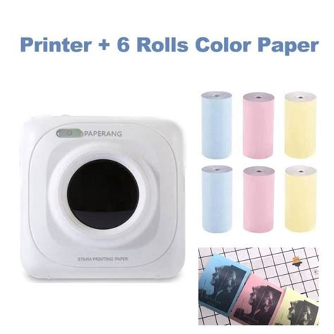 Toutes Nos Imprimantes Mini Imprimante Thermique De Photos Bluetooth