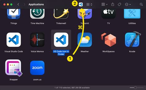 How To Add An “open In Vs Code” Icon In Macos Finder