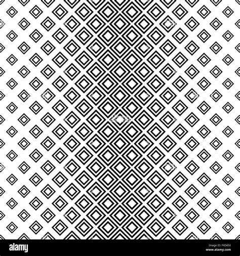 Seamless Monochrome Square Pattern Design Stock Vector Image And Art Alamy