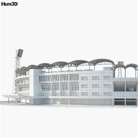 Zahur Ahmed Chowdhury Stadium 3d Model Download Stadium On