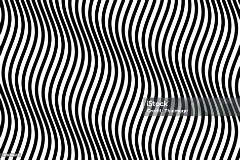 白黒の水の波のストライプアートファブリックパターンの背景ベクター画像 ます目のベクターアート素材や画像を多数ご用意 ます目 まっすぐ
