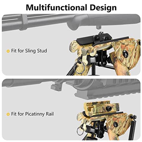 Cvlife Picatinny Bipod For Rifle 6 9 Inches Carbon Fiber Bipod With